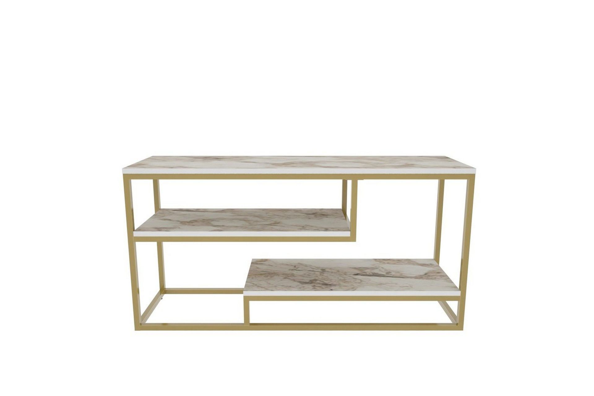 Lorin TV-taso 120 cm Keltainend - Huonekalut | Kodin1.com