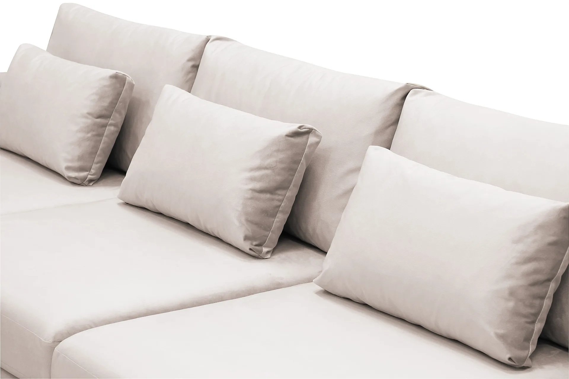 Scandinavian Choice Grande 5-istuttava U-Sohva Divaanilla Vasen Beige ...