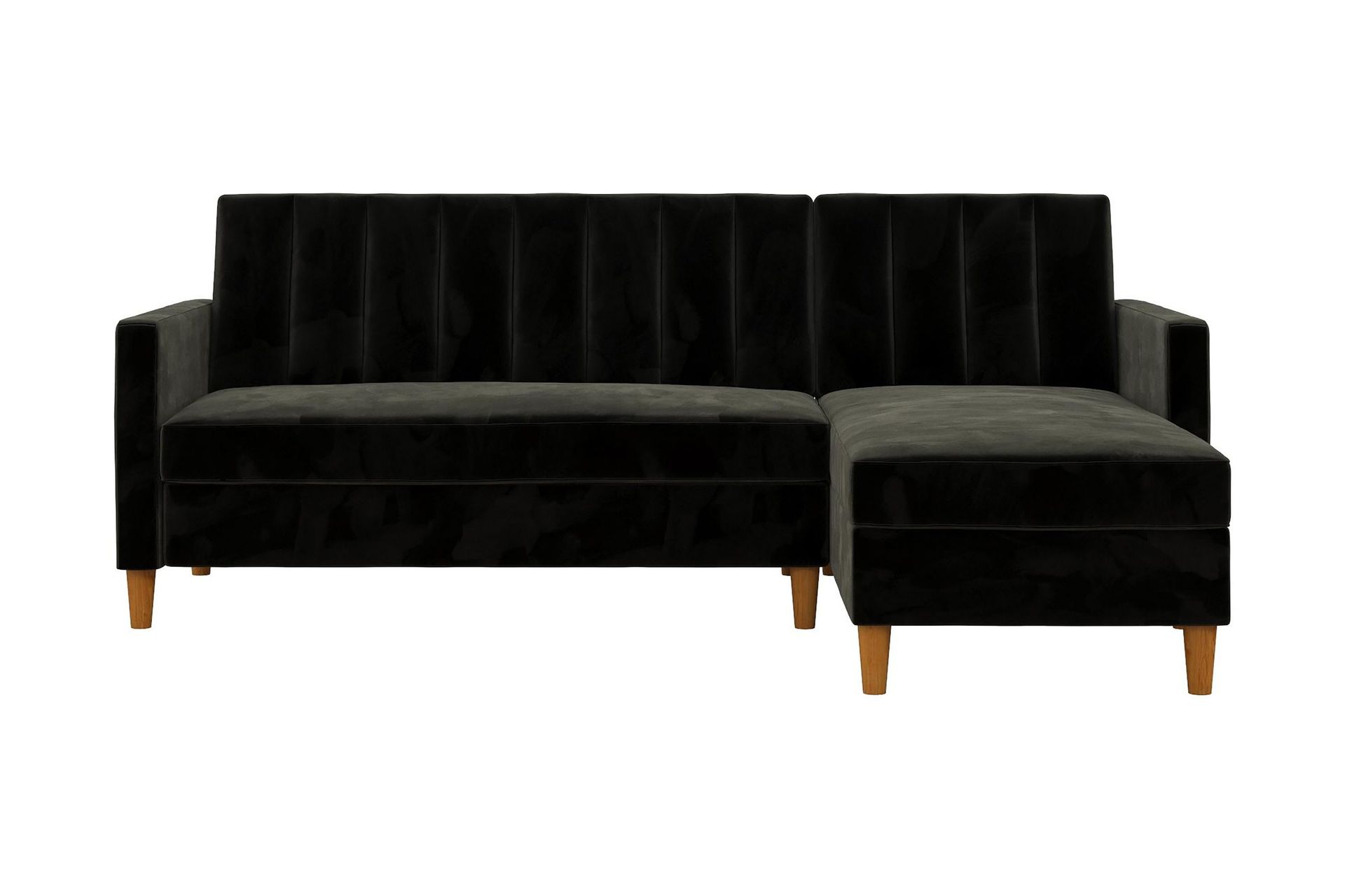 Dorel Home 3:n ist Divaanivuodesohva Celine Sametti/Musta Dorel Home ...
