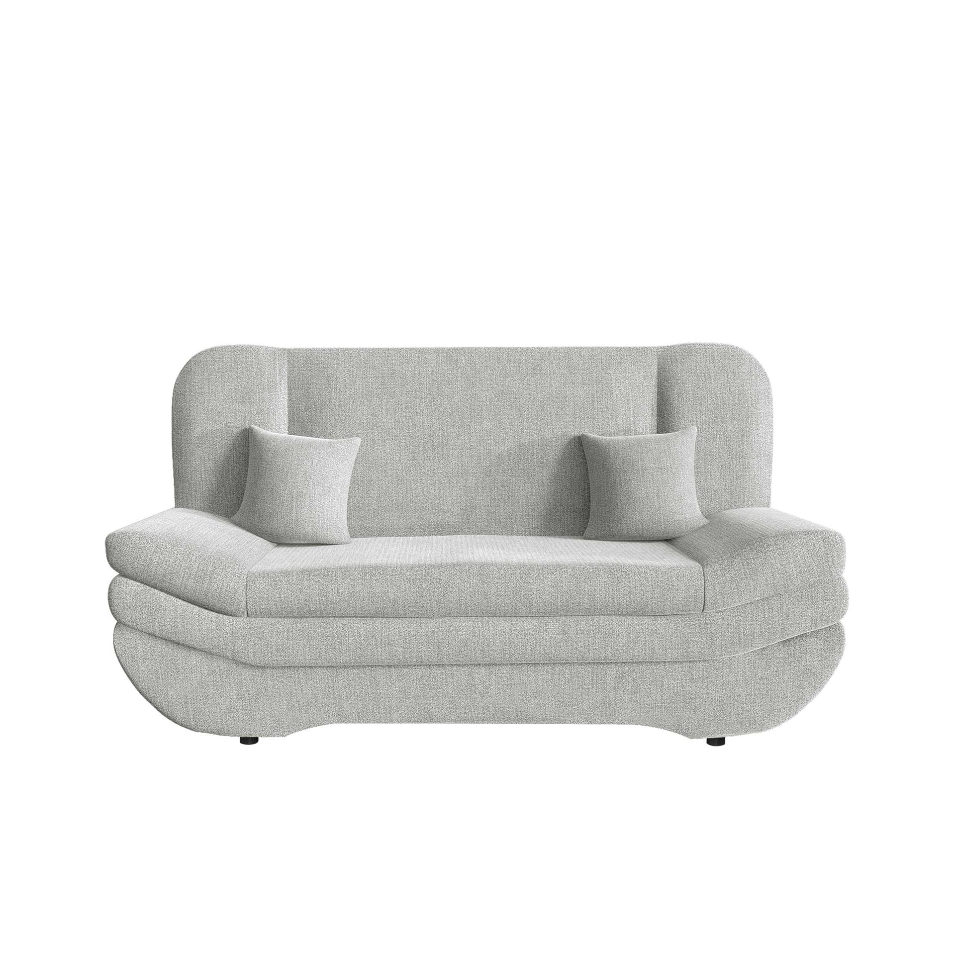 Figurelle Vuodesohva 2istuttava Harmaa - Huonekalut | Kodin1.com