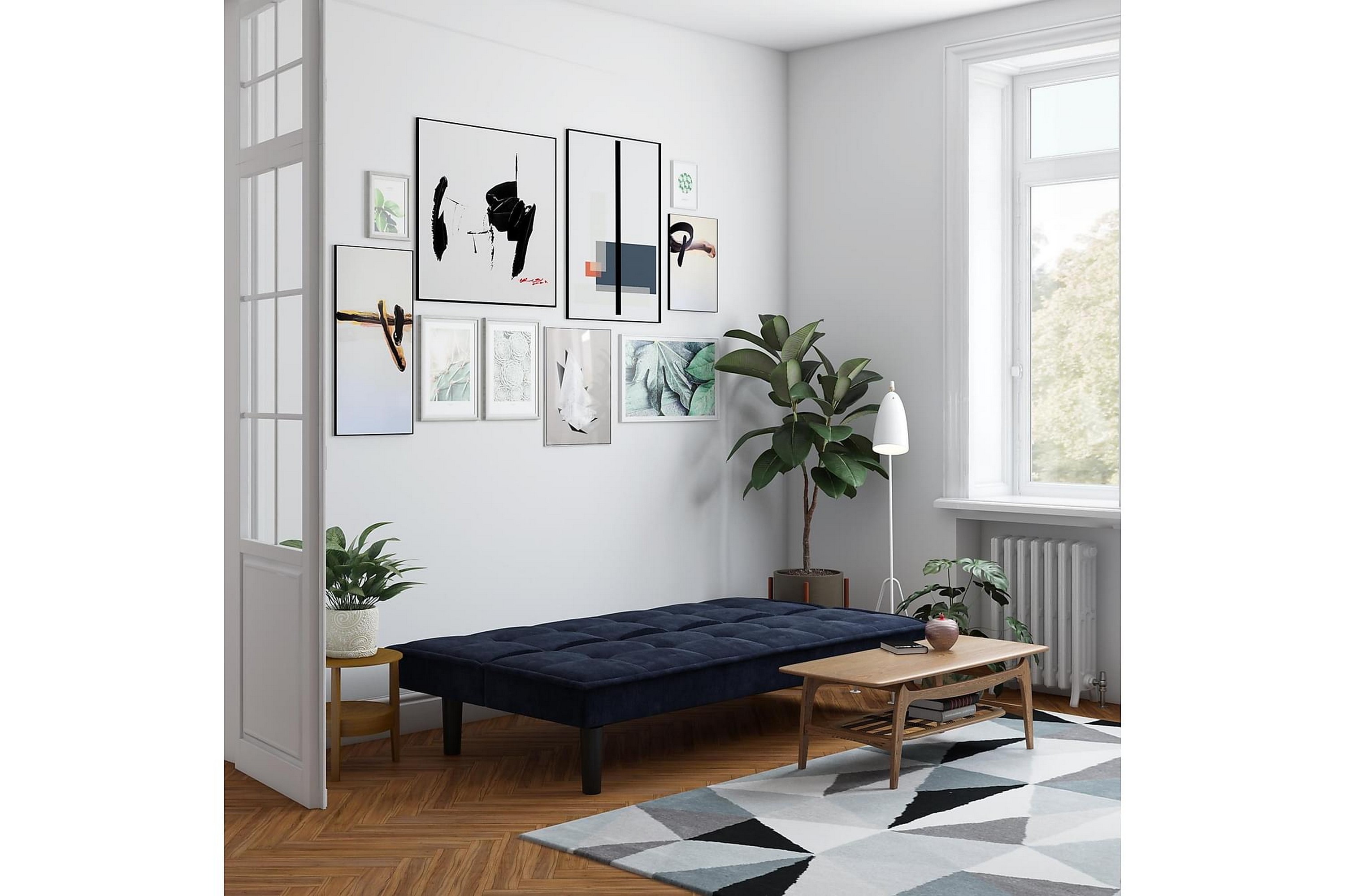 Loft24 Futon Otis Sininen Dorel Home Huonekalut Kodin1