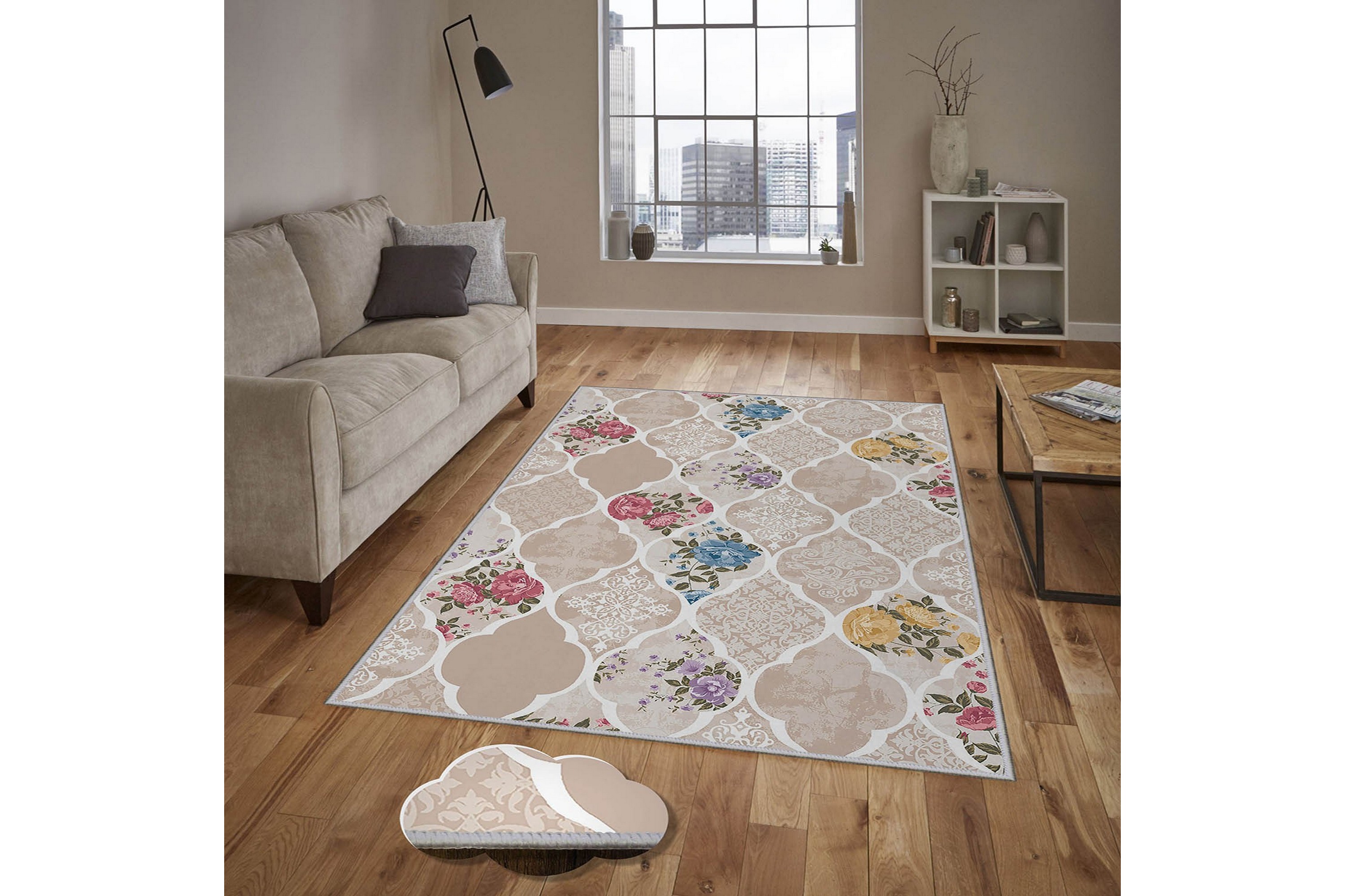 Homefesto Matto 120x180 cm Monivärinen - Kodintekstiilit & matot | Kodin1.com