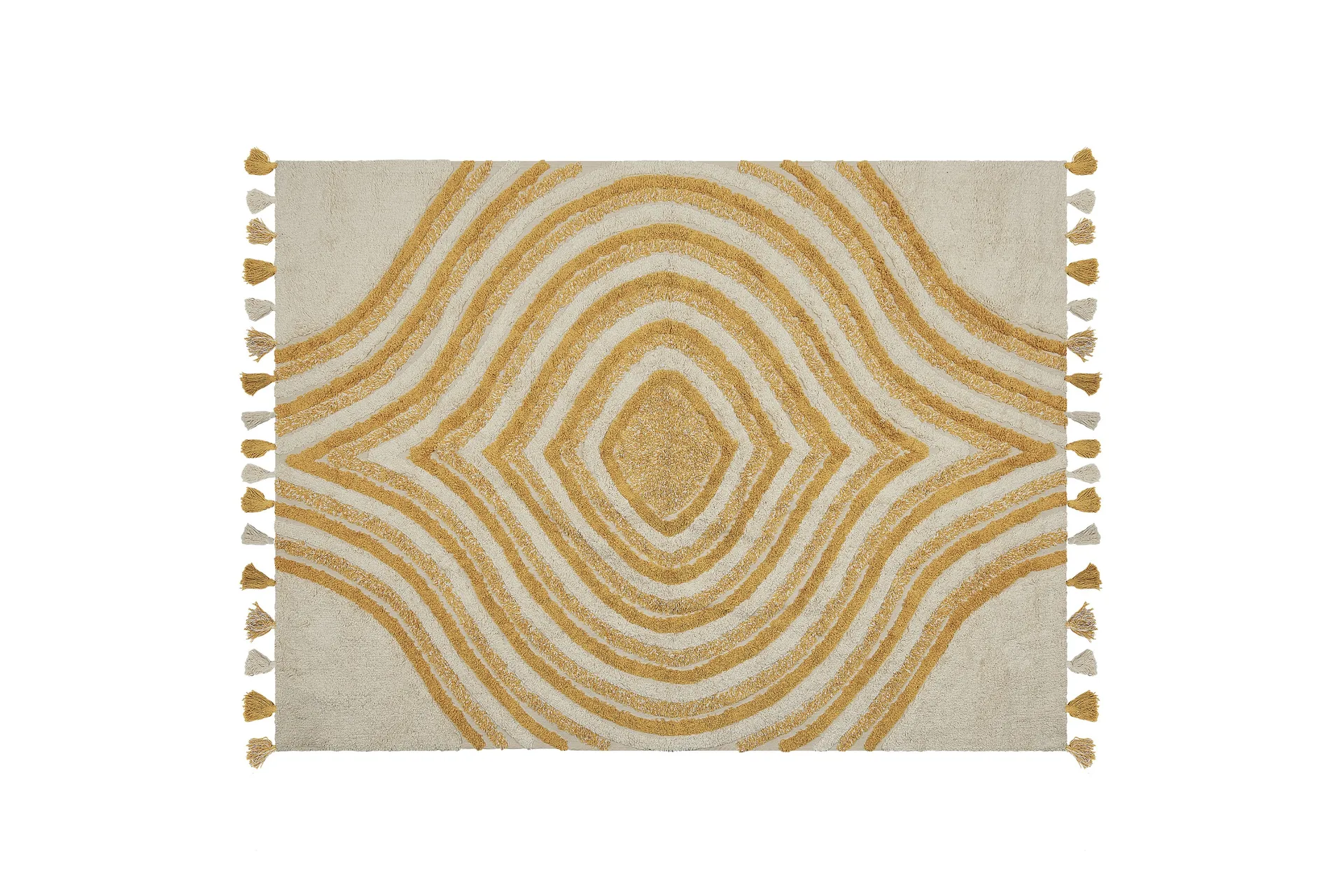 Ryijymatto Bingol 160x230 cm Keltainen - Kodintekstiilit & matot ...