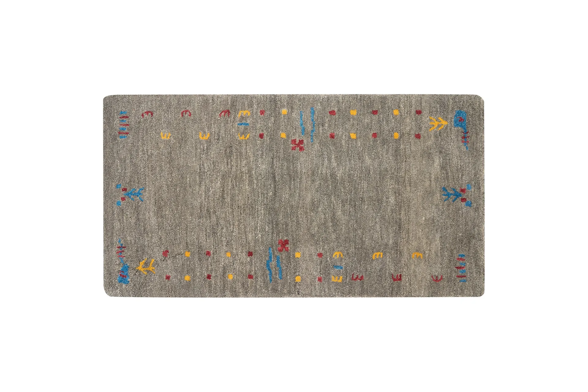 Ryijymatto Seymen 80x150 cm Harmaa - Kodintekstiilit & matot | Kodin1.com