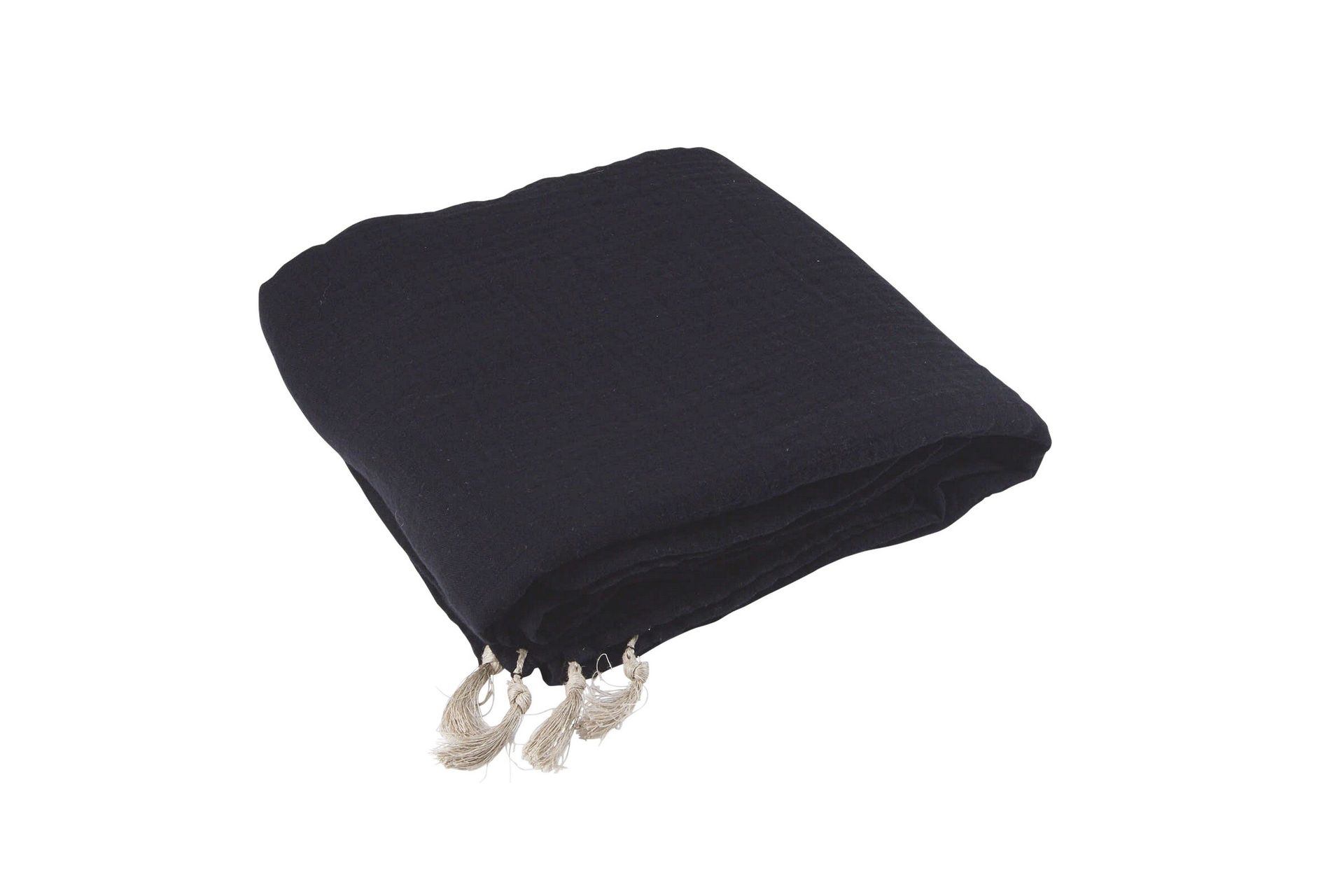 Mabiya päiväpeite 260x260 cm Musta - Kodintekstiilit & matot | Kodin1.com