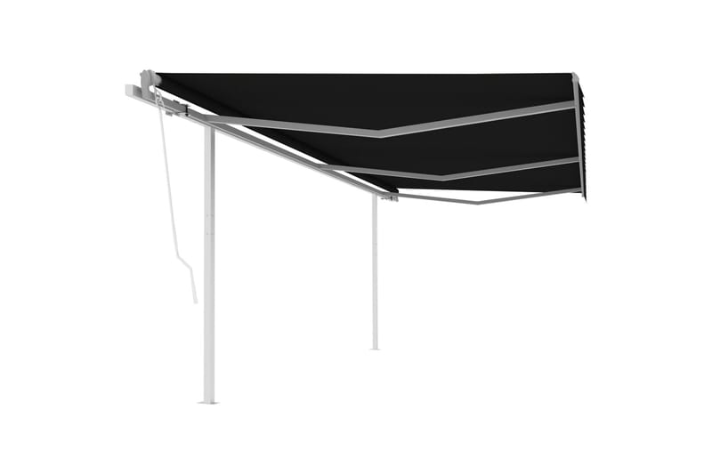 Be Basic Automaattisesti sisäänkelattava markiisi 6x3 m antrasiitti Antrasiitti ...