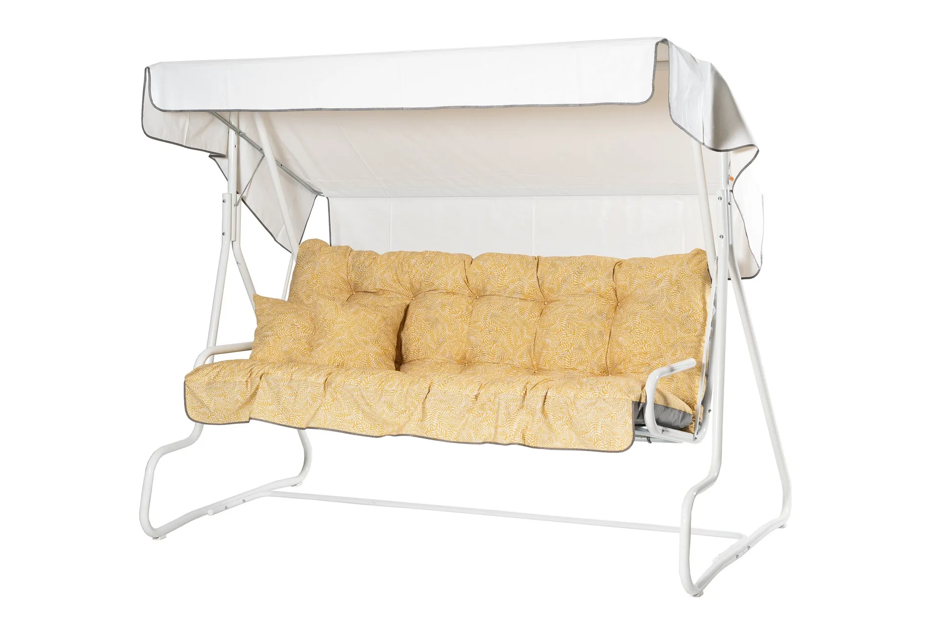 Varax De Luxe Täydellinen riippukeinu 196 cm Valkoinen/Keltainen ...