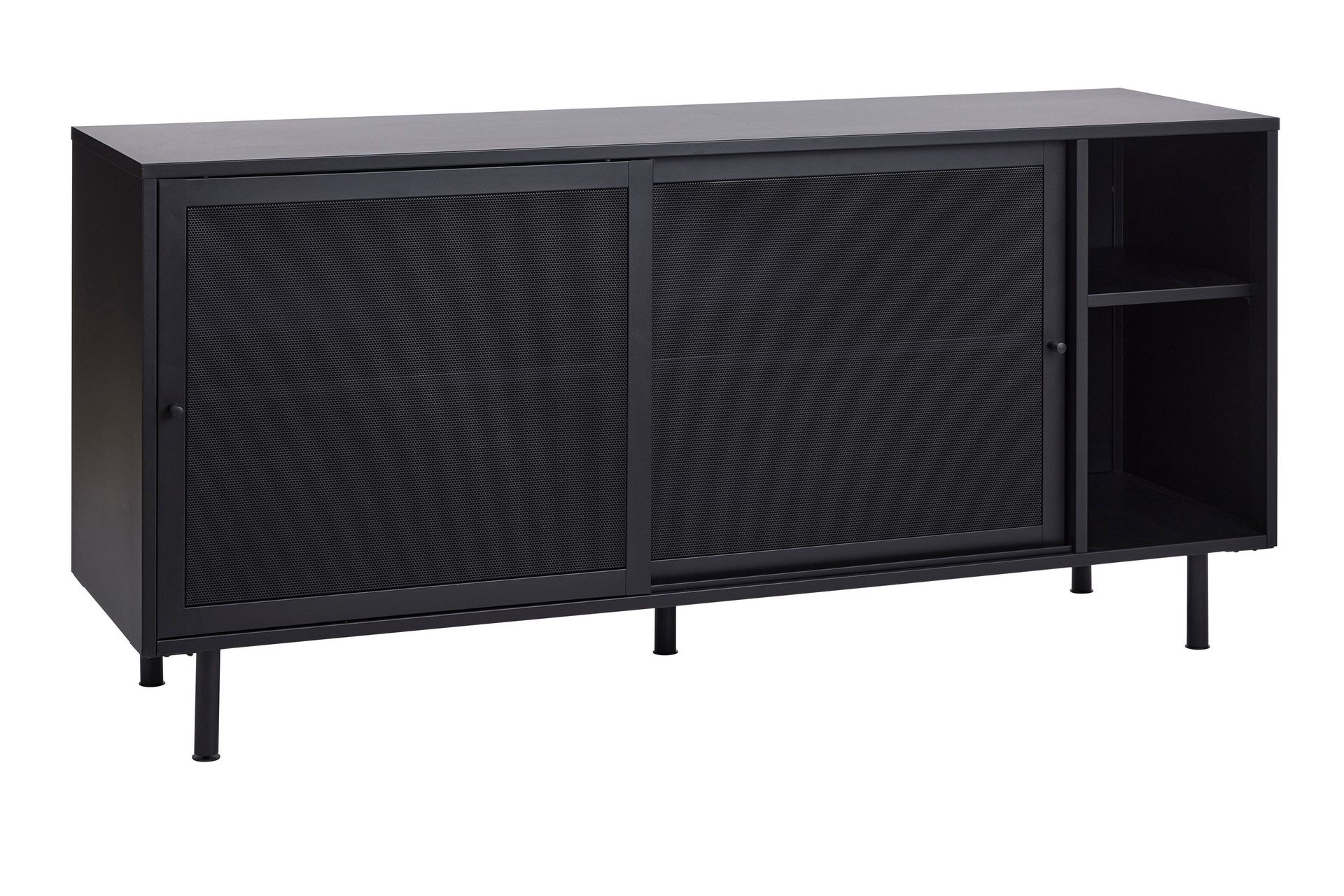 Annabel Lipasto 160 cm Musta - Säilytys | Kodin1.com