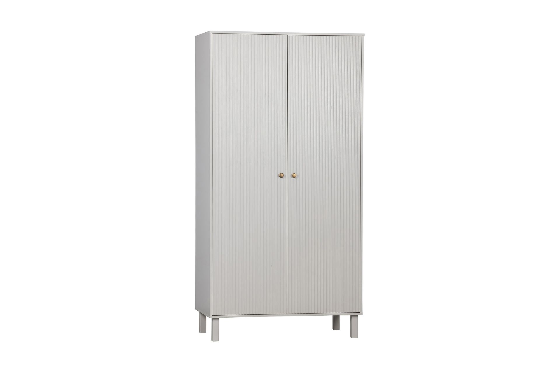 Vaatekaappi Moluskebi 53x100 cm Harmaa - Säilytys | Kodin1.com